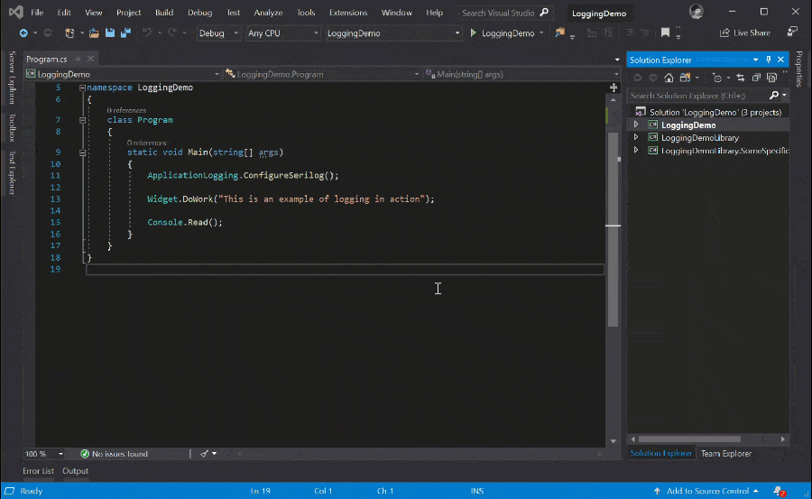 Visual Studio Why Can t You Just Let Me Have This One Solution Folder 
