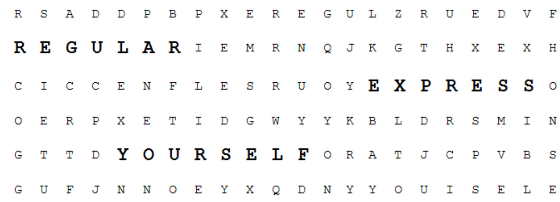 Regular Express Yourself using RegExpBuilder