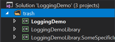 Visual Studio, Why Can't You Just Let Me Have This One (Solution Folder)?
